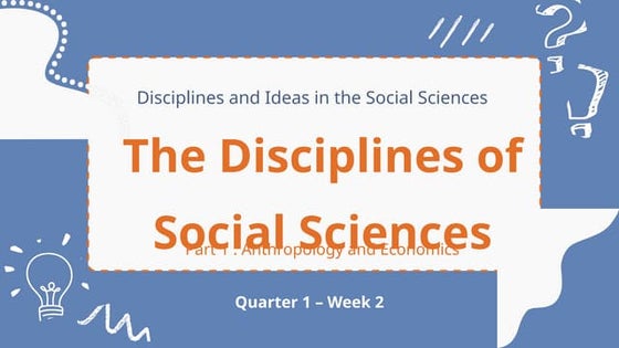 DISS (Disciplines within Social Sciences) | PPTX | Geography | Science