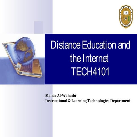 USE and MISUSE OF TECHNOLOGY IN DISTANCE EDUCATION.pptx