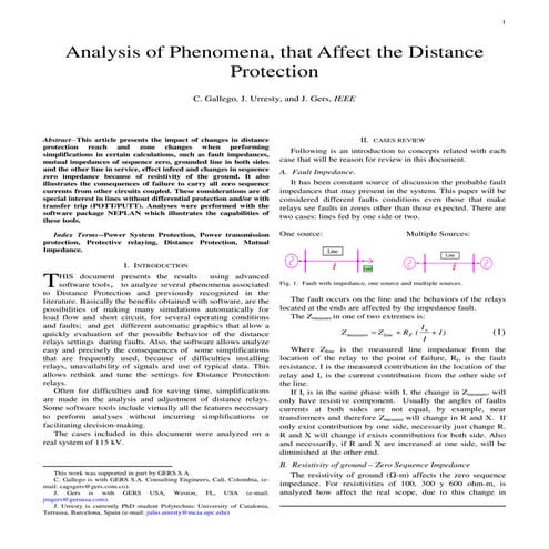 Distance proteccion-ieee-2008 | PDF