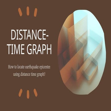This is use to locate earthquake epicenter using distance time graph ...