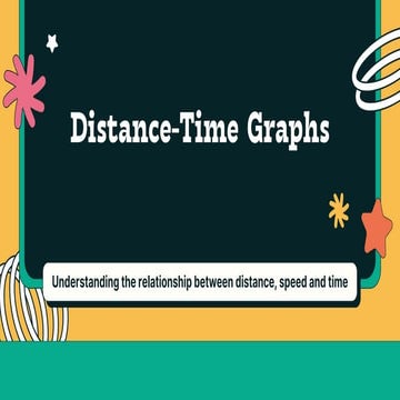 GSE s8p3 distance time graphs for 8th Grade Physical Science | PPT