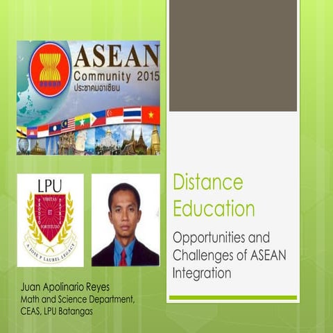 Distance education | PPT