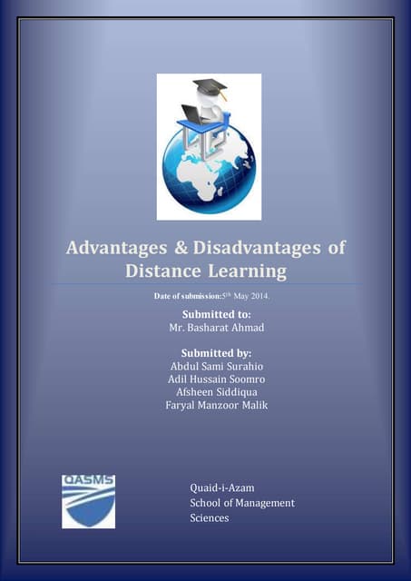Distance Learning | PPTX