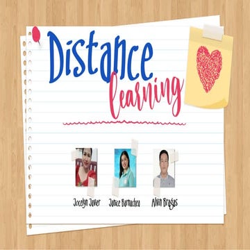 Distance learning | PPT
