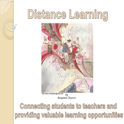 Distance Learning Bw | PPT