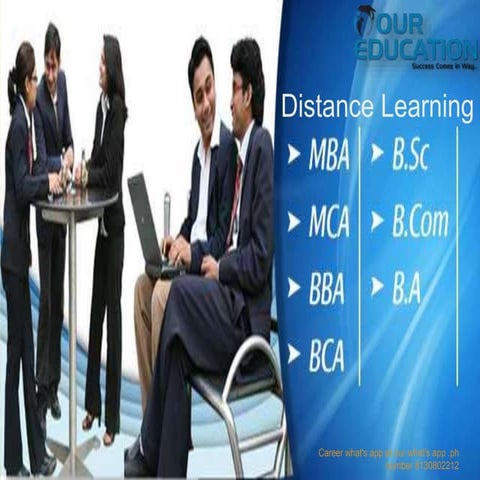 Distance lerning ppt | PPT