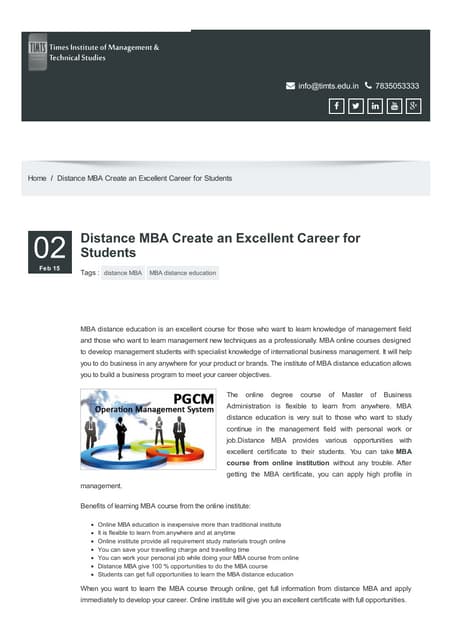 Mba in jain university | PPT