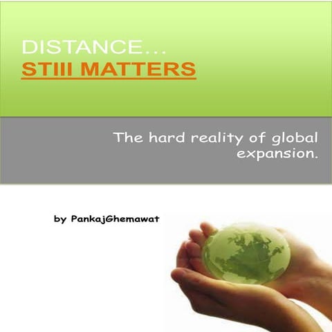 Distance still matters | PPTX