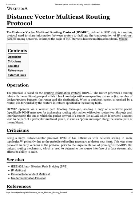VRF (virtual routing and forwarding) | PDF