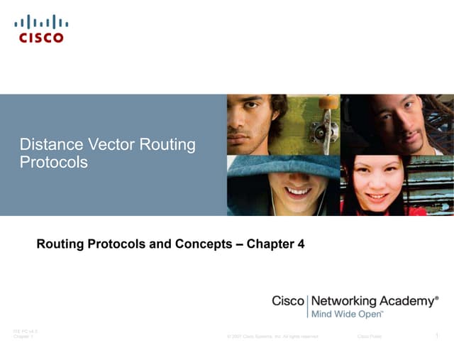 Distance Vector Routing Protocolsppt Computer Networking Computing