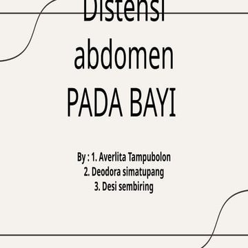 Distensi perut bayi dalam kebidanan .pptx