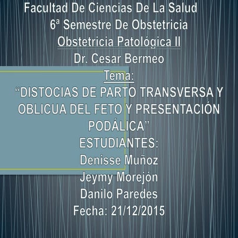 Sinclitismo y asinclitismo | PPTX