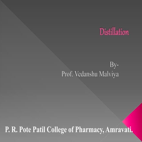 Distilation | PPT