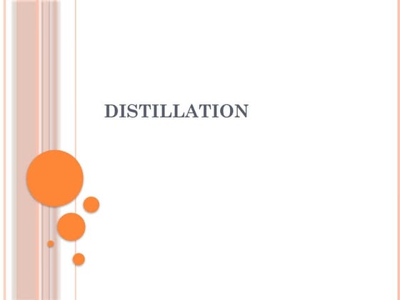 Distillation | PPT