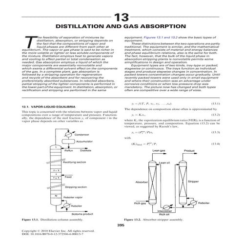 Distillation and gas_absorption | PDF