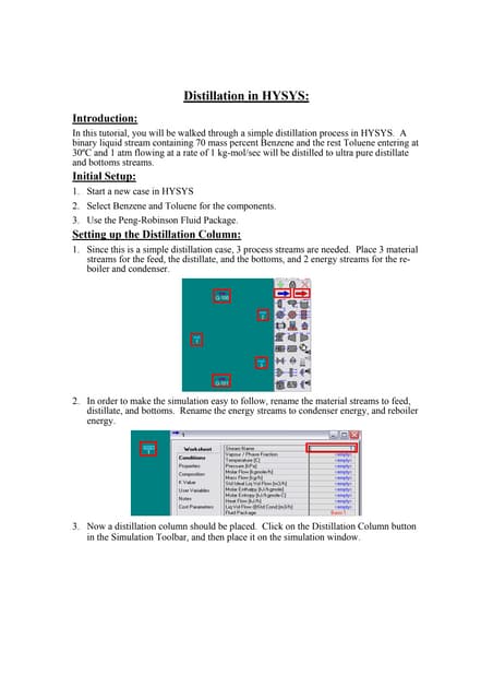 Basic Tutorial on Aspen HYSYS Dynamics - Process control (Tutorial 3) | PDF | Chemistry | Science