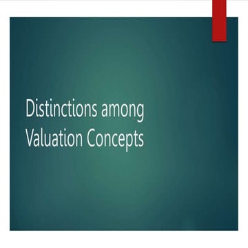 Distinctions among Valuation Concepts.pptx