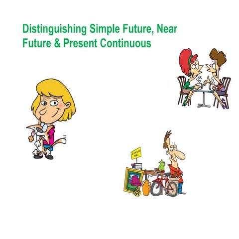 Will, going to, present continuous | PPTX