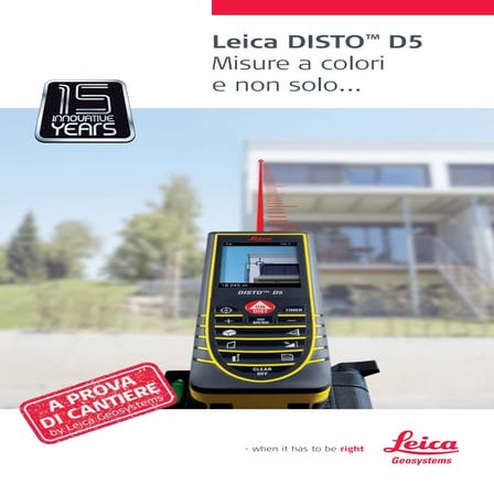 Leica Disto D5 - D8 - Fornid | PDF