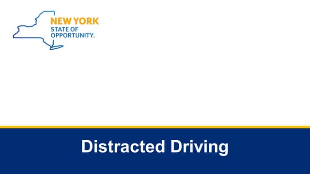 Distracted driving presentation | PPT