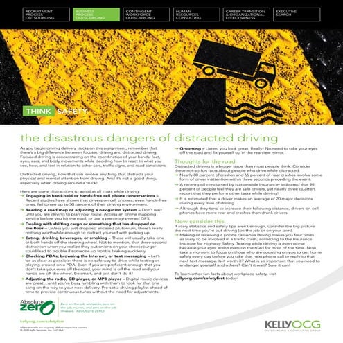 Distracted driving | PDF