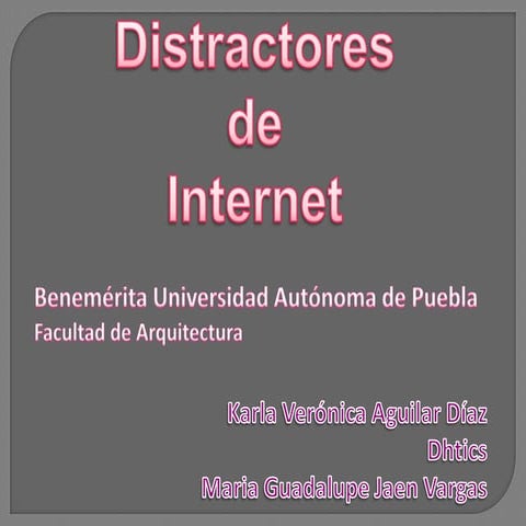 Distractores | PPTX