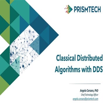 Distributed Algorithms With Dds Ppt