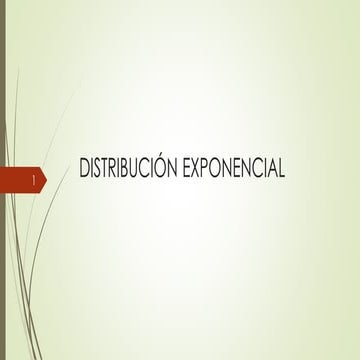 Exponencial Poisson | PPT