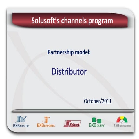 Partnership: Distributor model | PPT