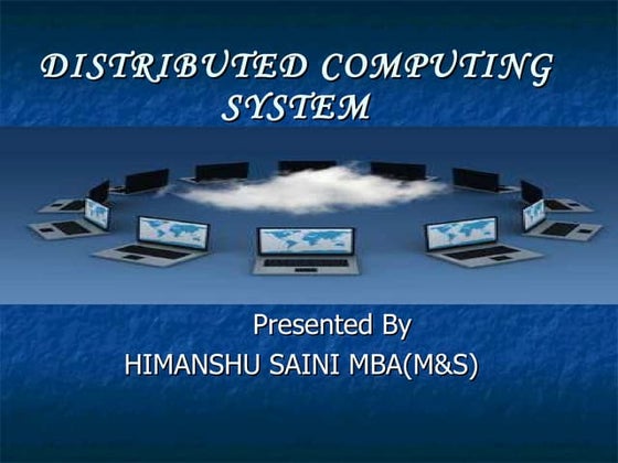 System Models For Distributed And Cloud Computing Ppt
