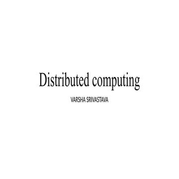 Distributed Computing1pptx Unit 1 3cse Departmental Elective Ppt