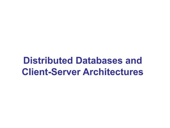 Distributed Database Systems Types Of Fragmentation Ipptx
