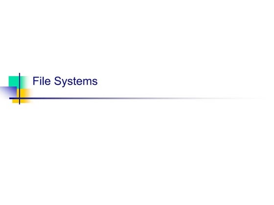 Directory Implementation And Allocation Methods Pptx Data Storage