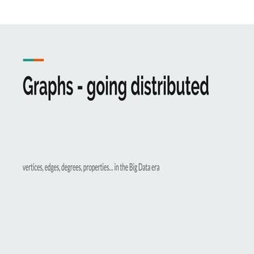 Distributed Graph Processing Ppt