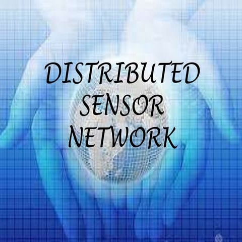 Distributed Sensor Network Pptx Computer Networking Computing 8125