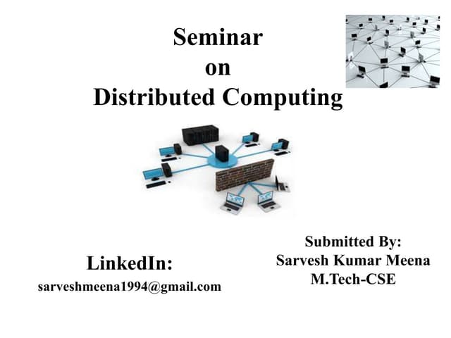 Distributed Computing system | PPTX Distributed Computing system | PPTX