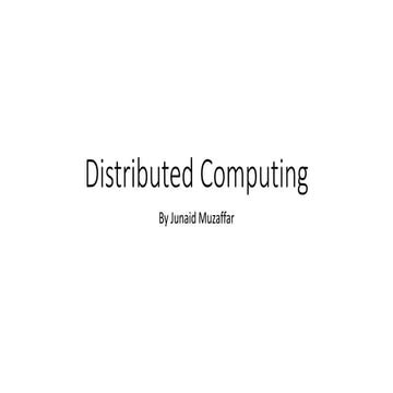 Distributed Systems Pptx