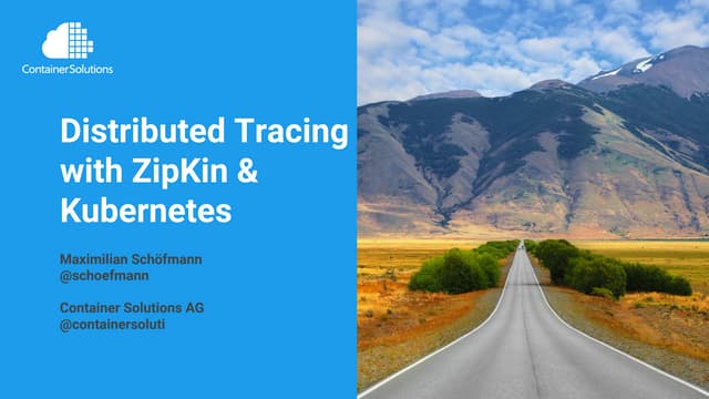 Distributed Tracing With Opentracing Zipkin And Kubernetes Ppt