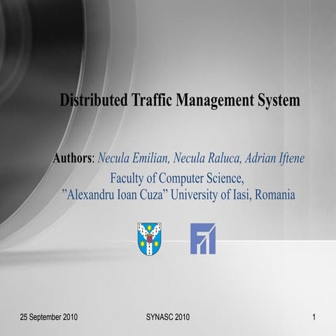 Distributed traffic management system | PPT