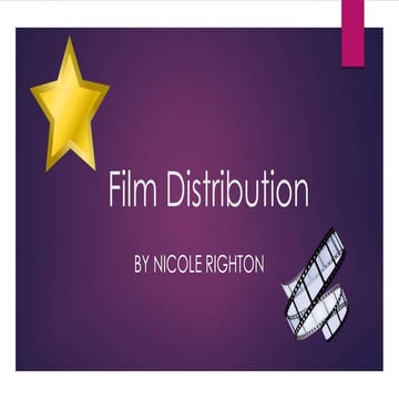 Distributing films | PPT