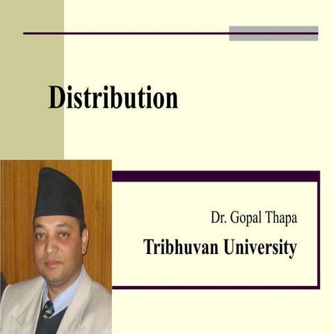 Distribution | PPT