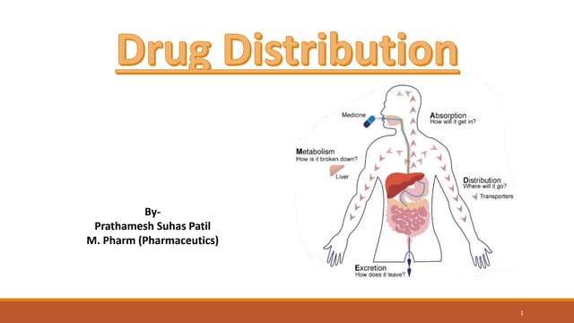 Distribution of Drugs and physiological barriers .pptx