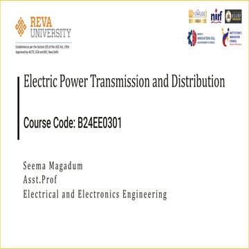 Electrical distribution system | PPTX