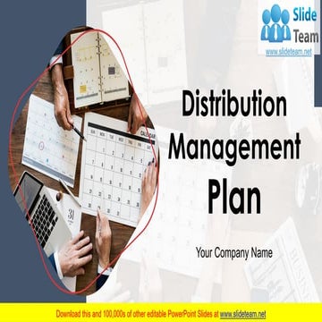 Distribution Management Plan PowerPoint Presentation Slides | PDF ...