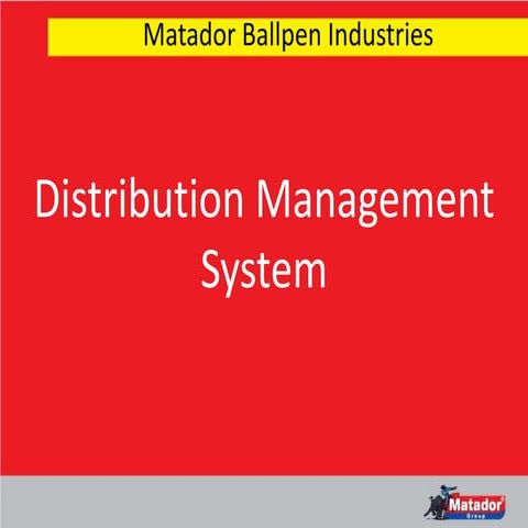 Distribution Management System for Education | PPTX | Technology ...