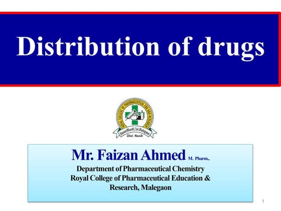 Drug distribution | PPT