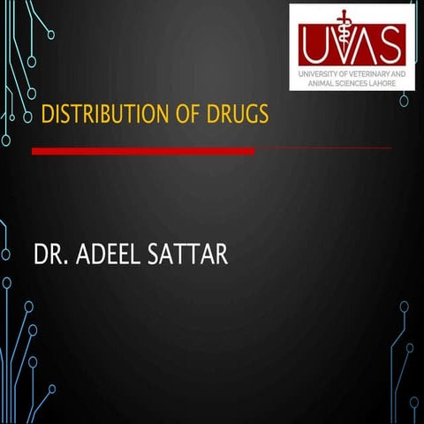 Distribution of Drugs and factors effecting | PPTX