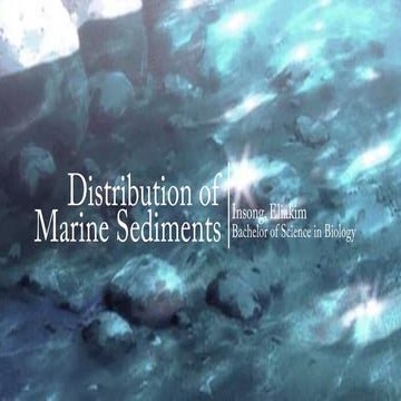 Distribution of Marine Sediments | PPT