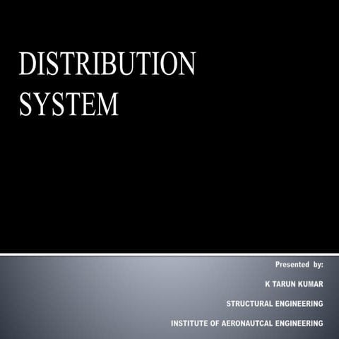 Distribution part | PPT