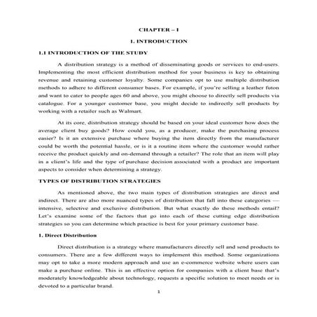 Distribution Strategy Msr Coconut Oil Docx